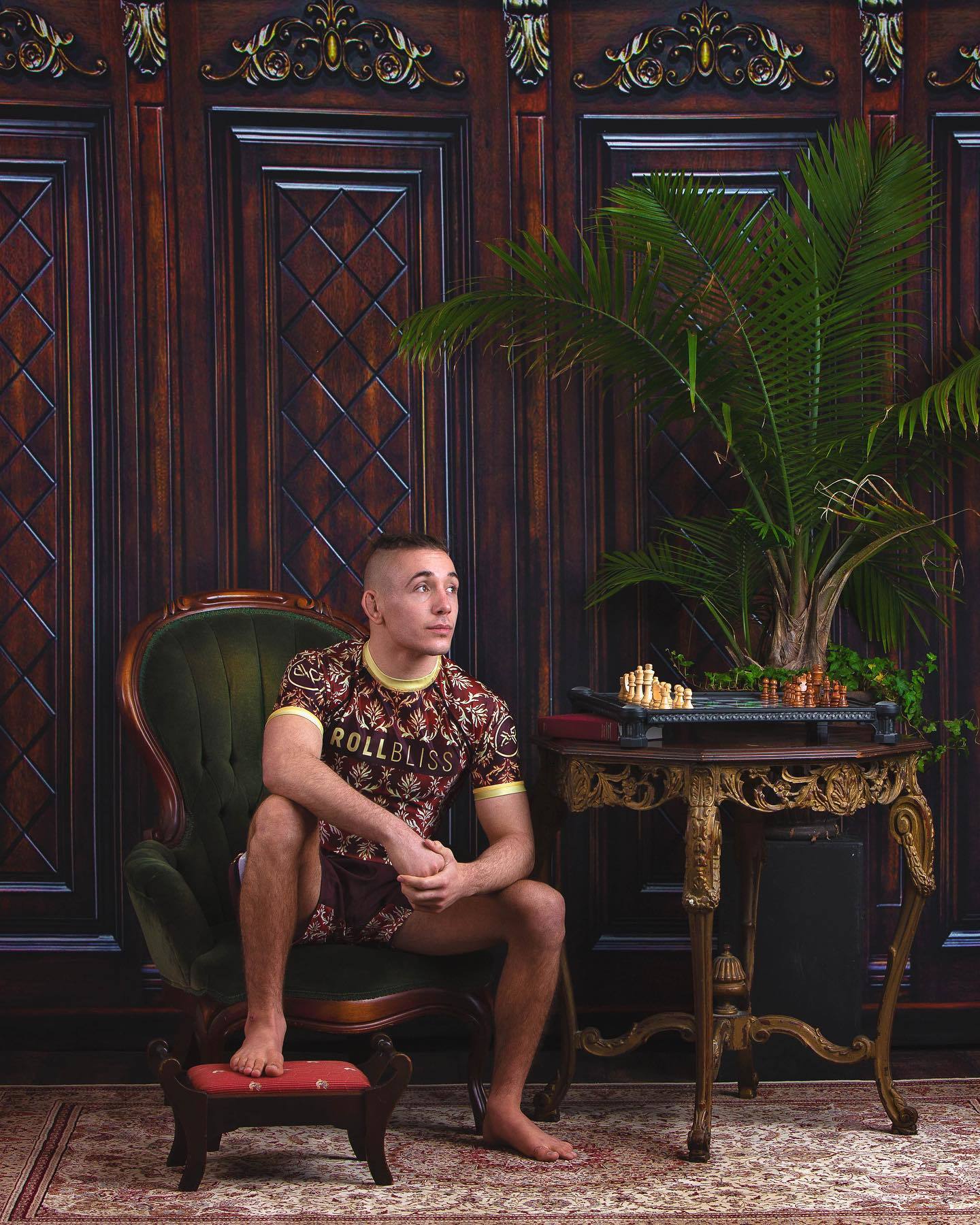 Cameron Mellott's feet