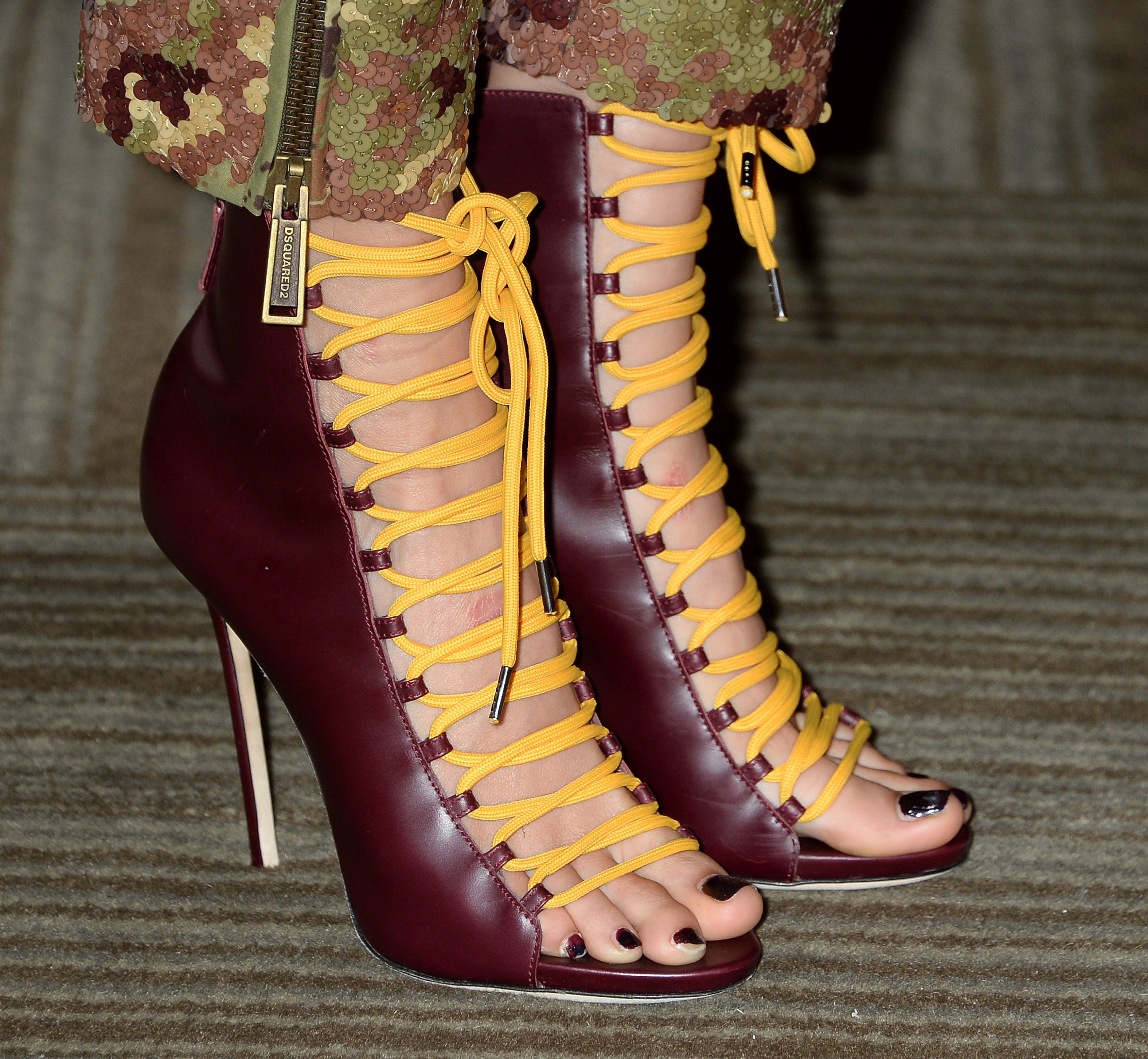 Cara Delevingnes Feet