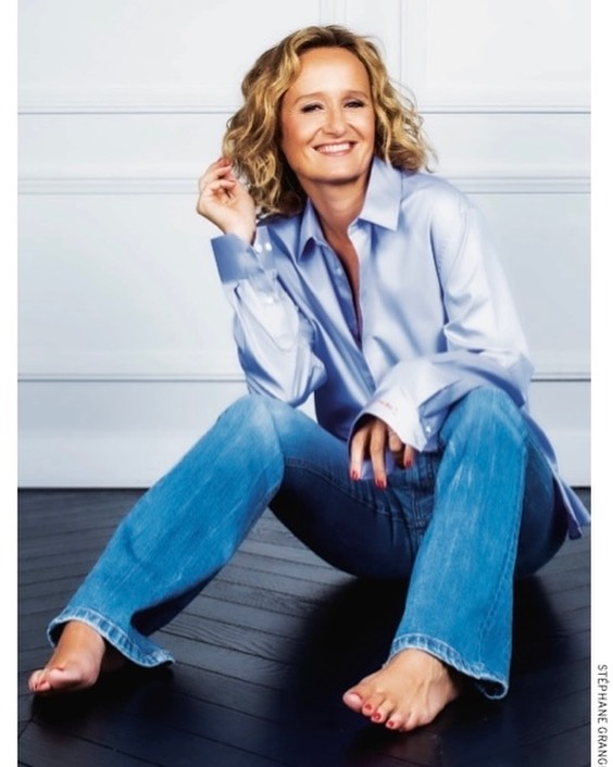 Caroline Roux's feet