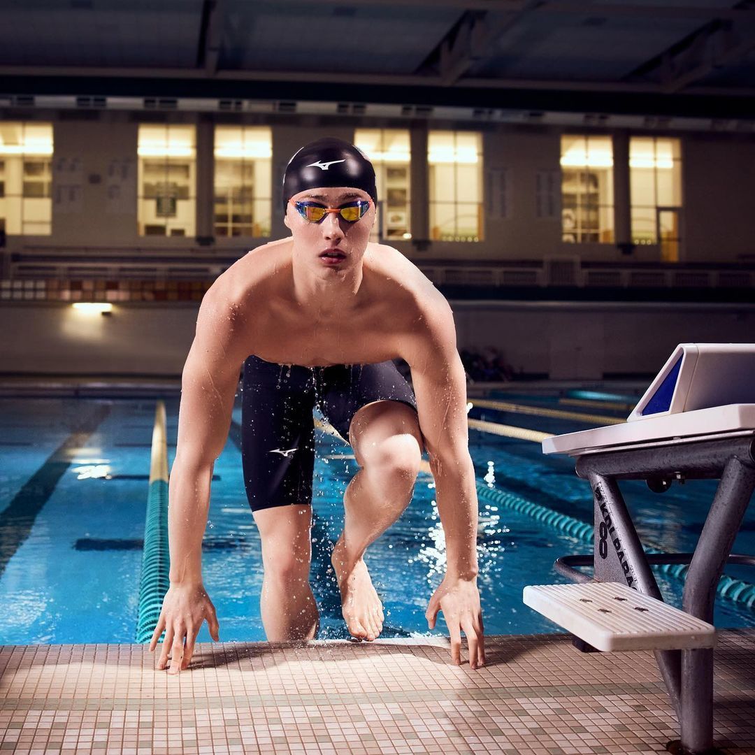 Carson Foster's feet