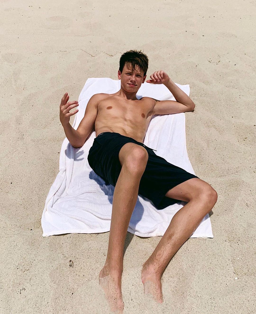 Carson Luederss Feet