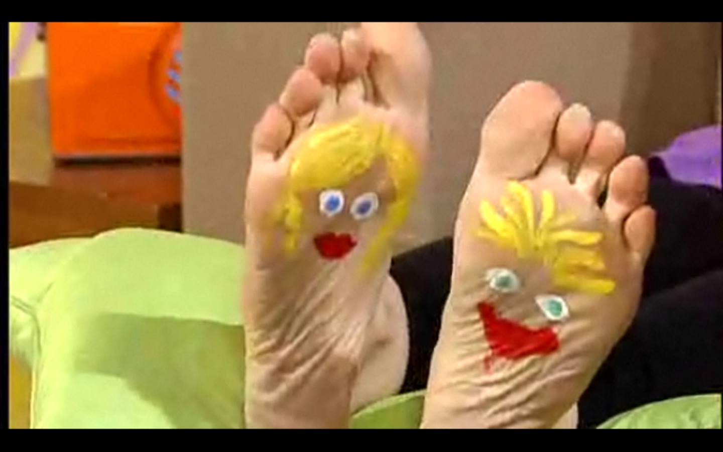 Cerrie Burnell's Feet