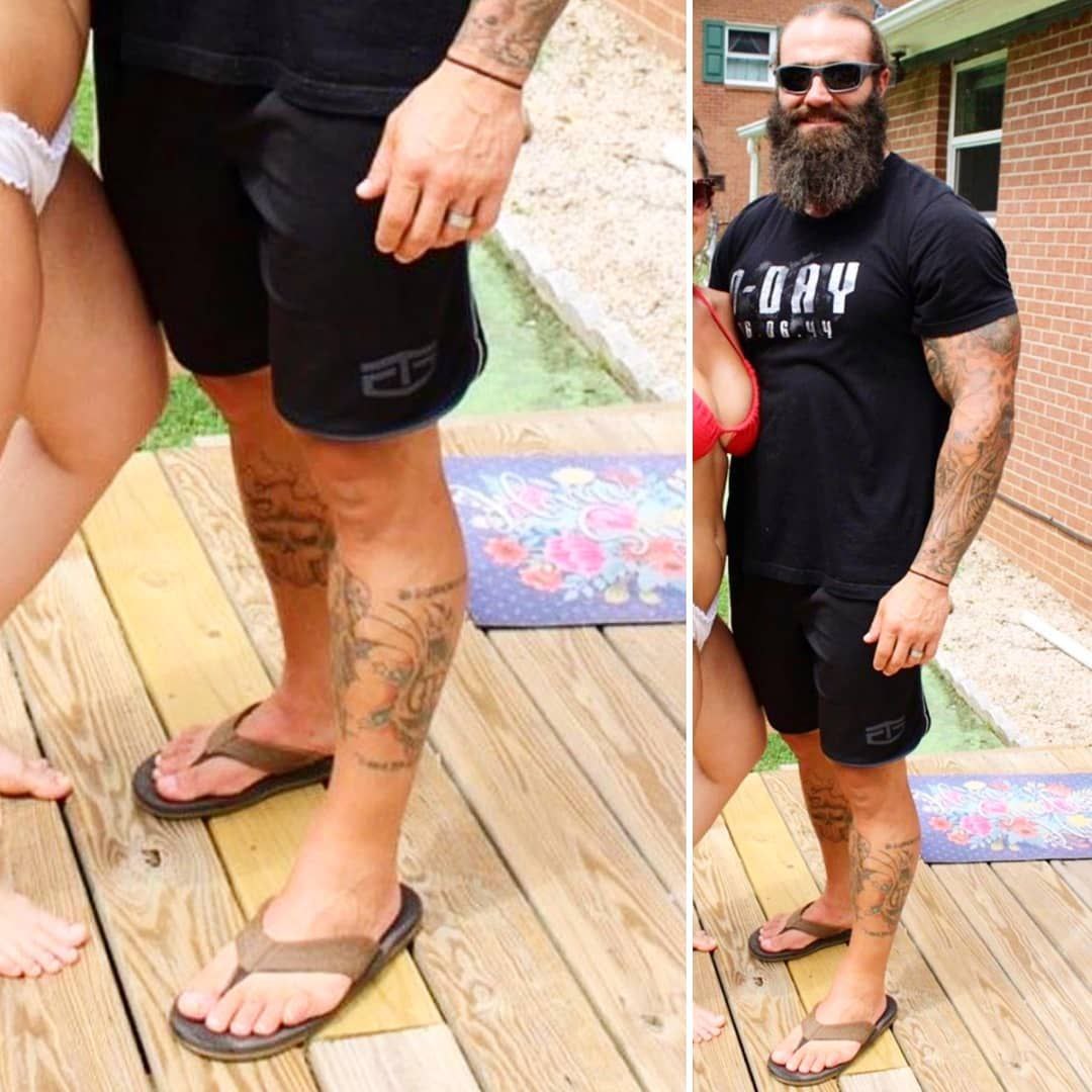 Chad Lail's feet