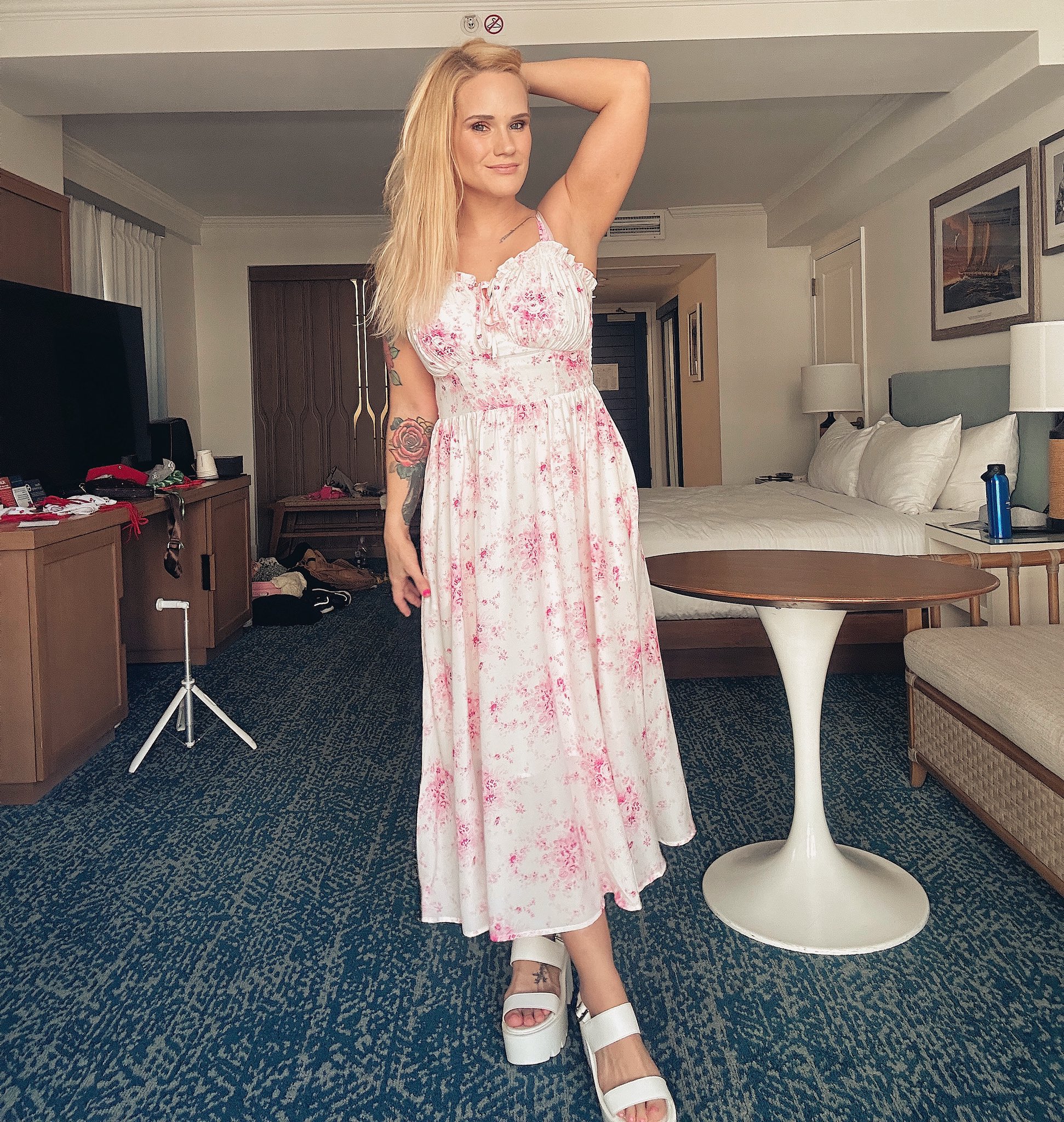 Chantelle Allison's feet