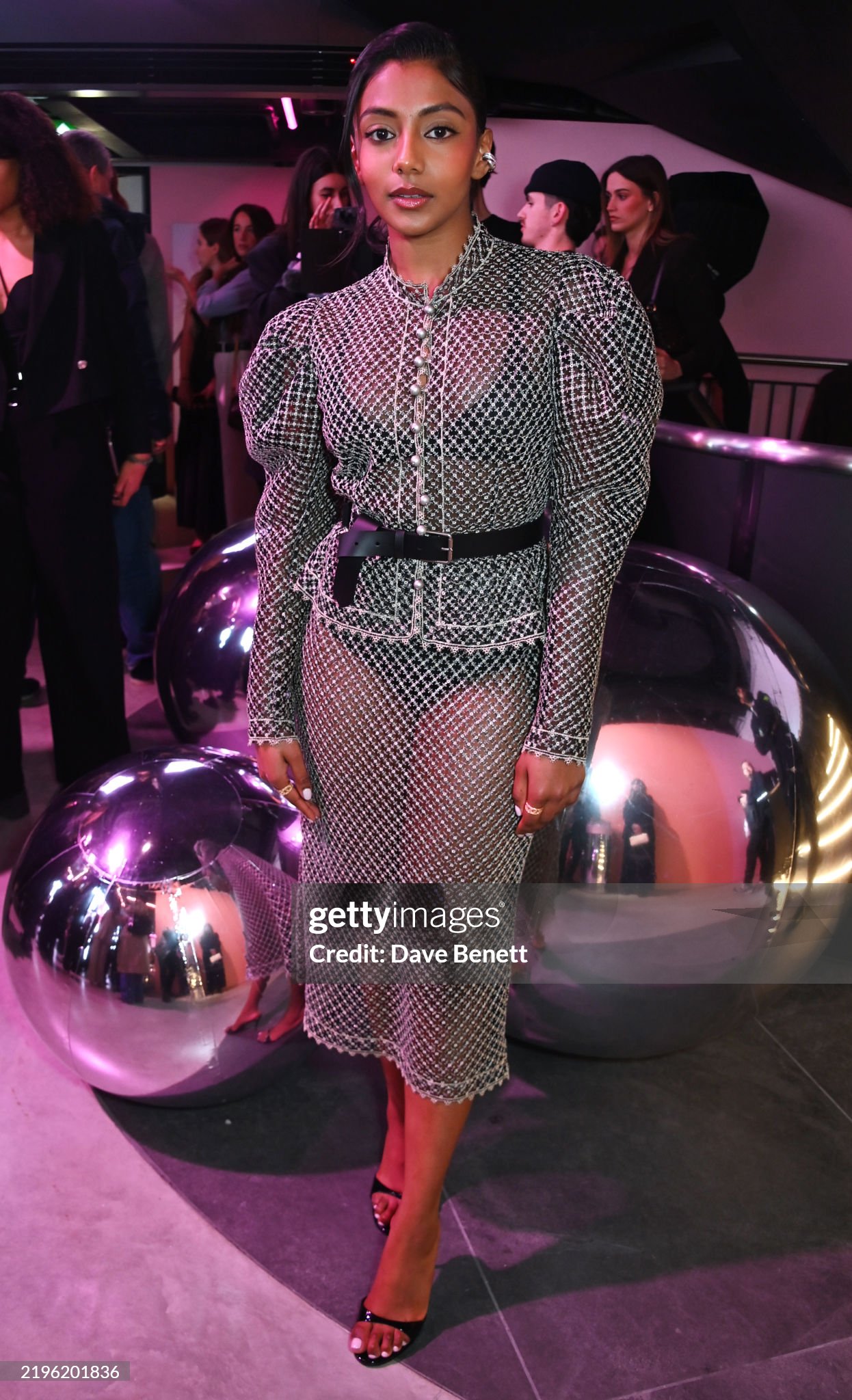 Charithra Chandran's feet