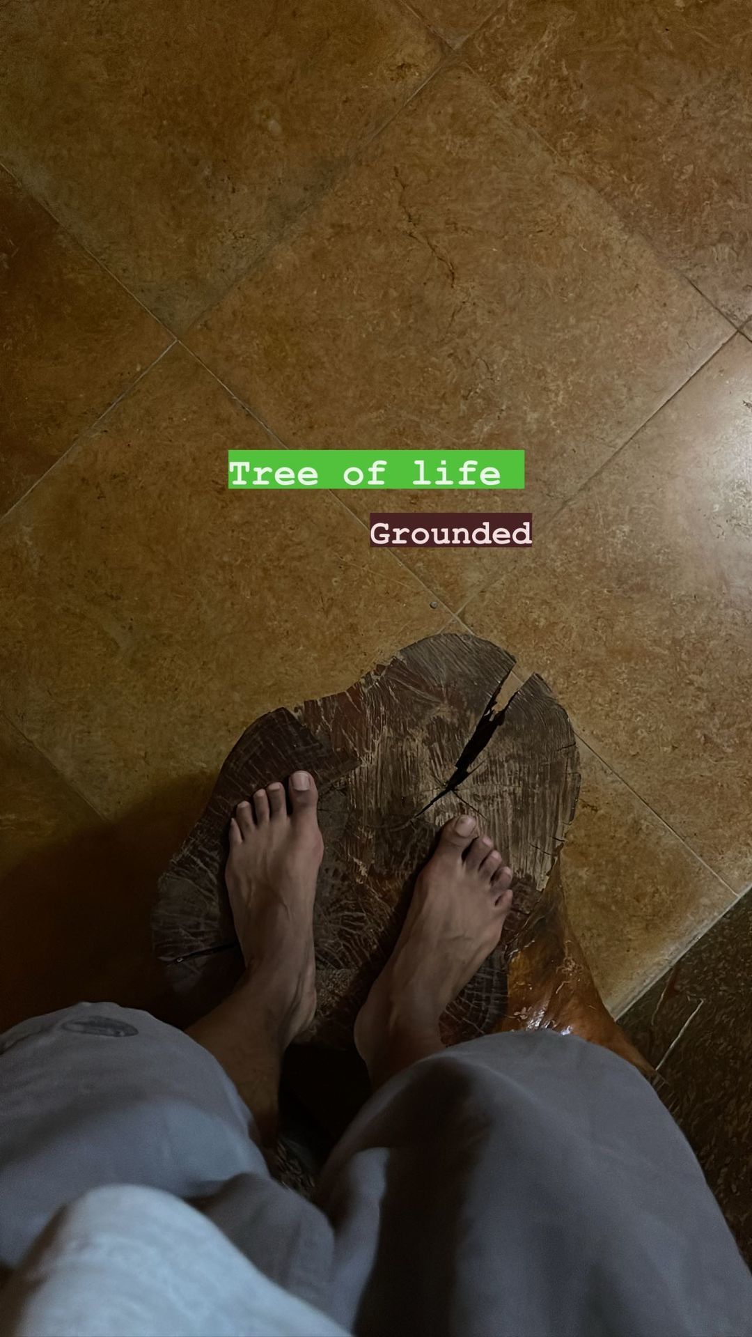 Charles Brakes III's feet