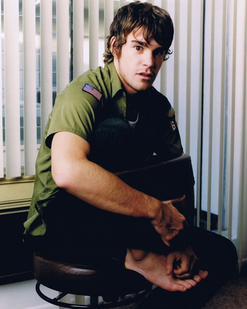 Charlie Babcock's feet