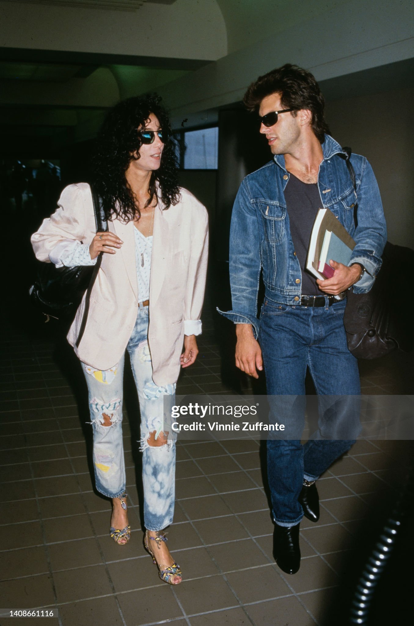 Cher's feet