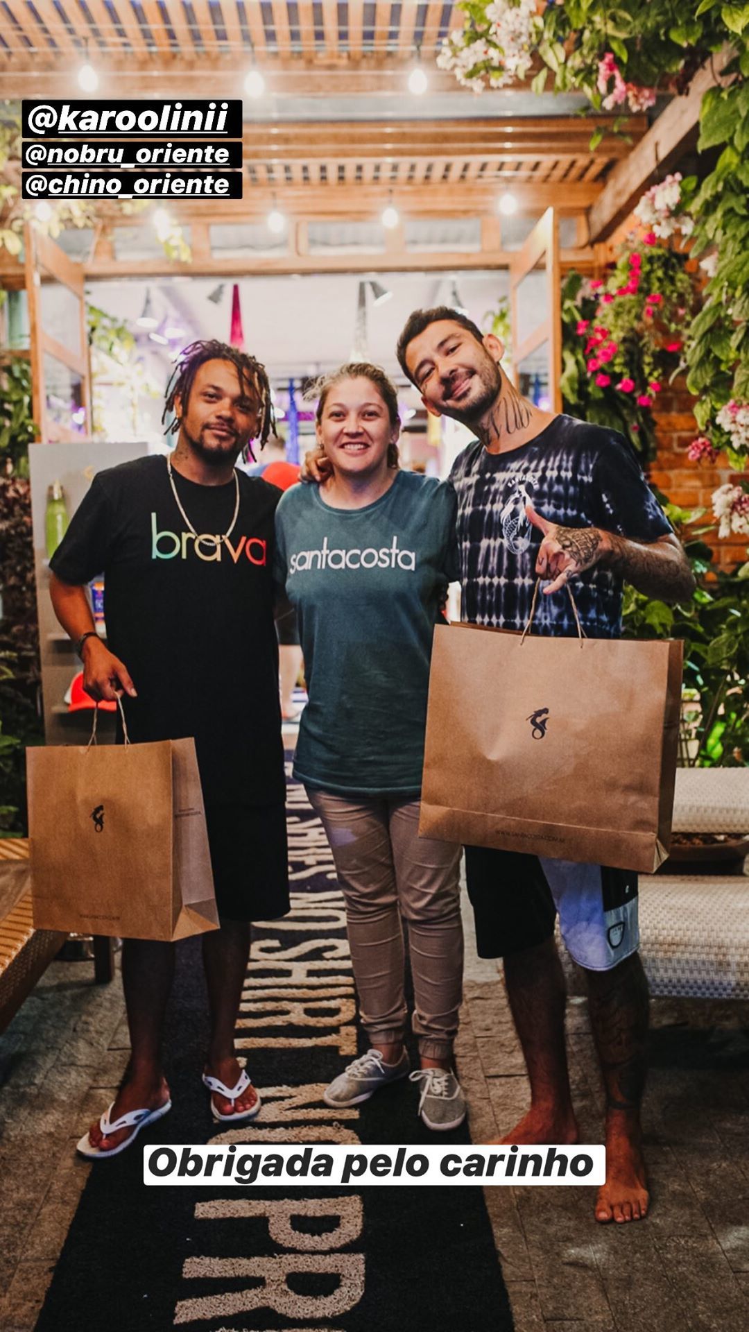 Chino Oriente's feet