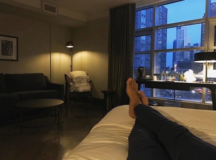 Chris Classic's feet