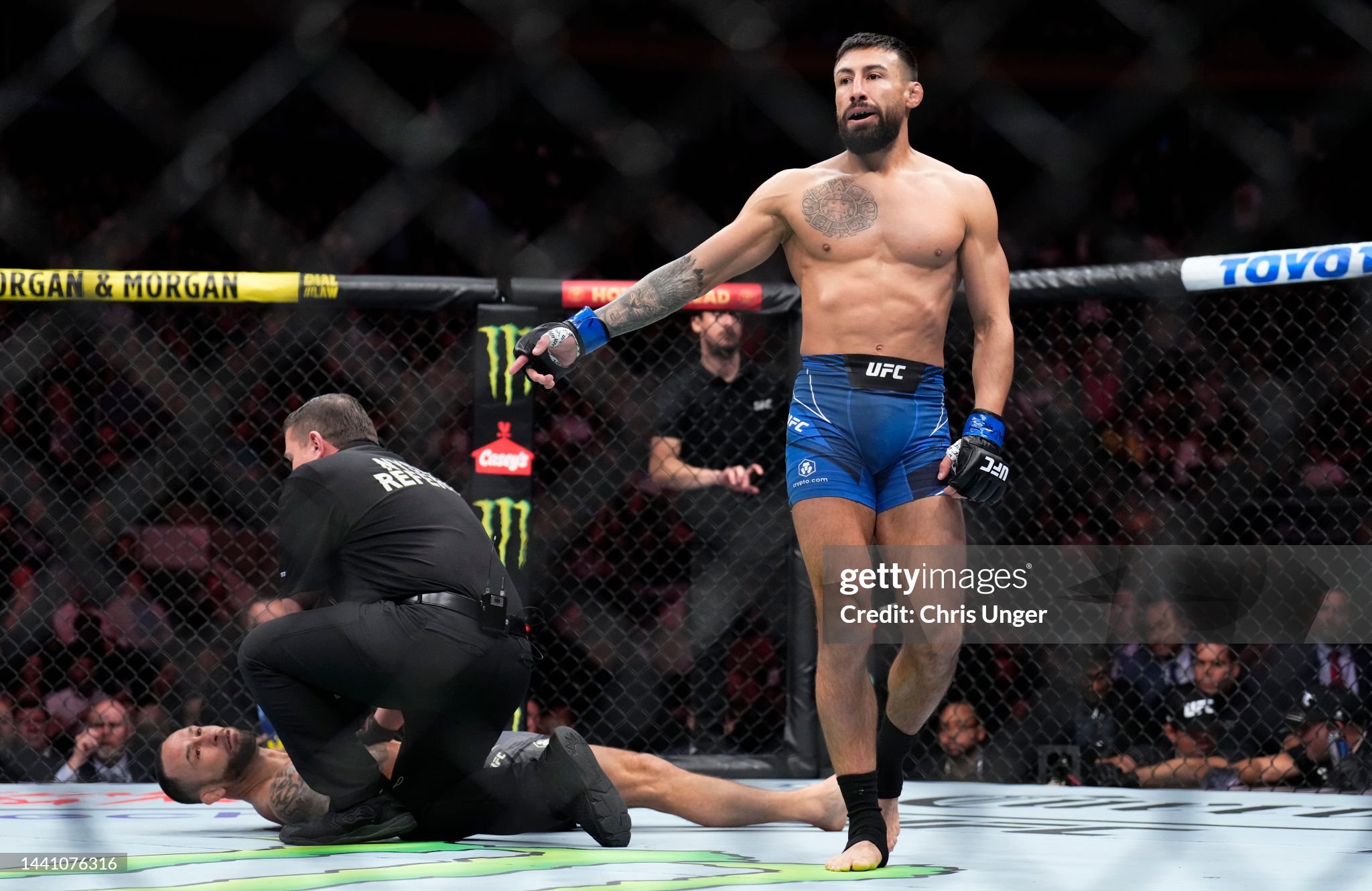 Chris Gutierrez's feet