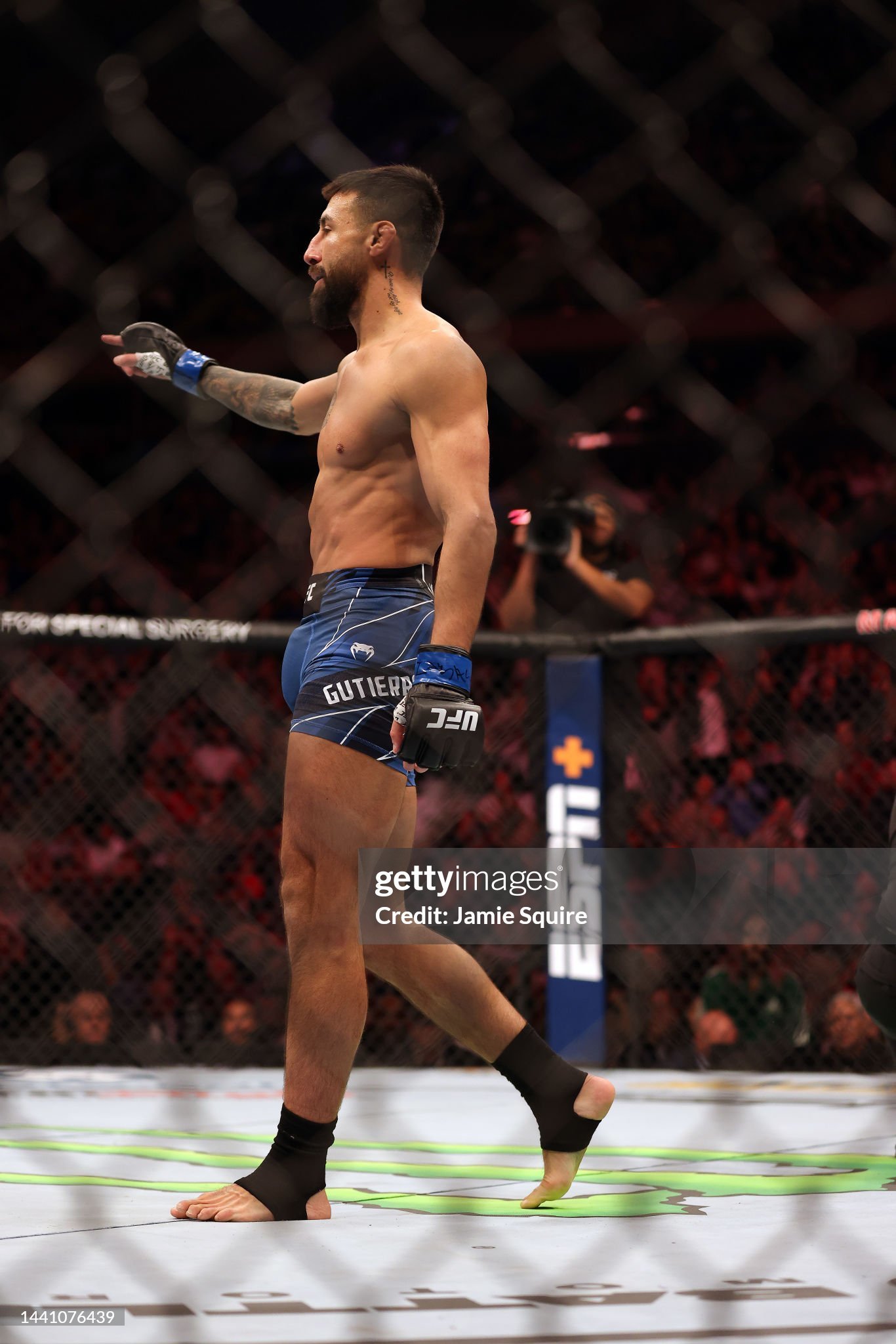 Chris Gutierrez's feet