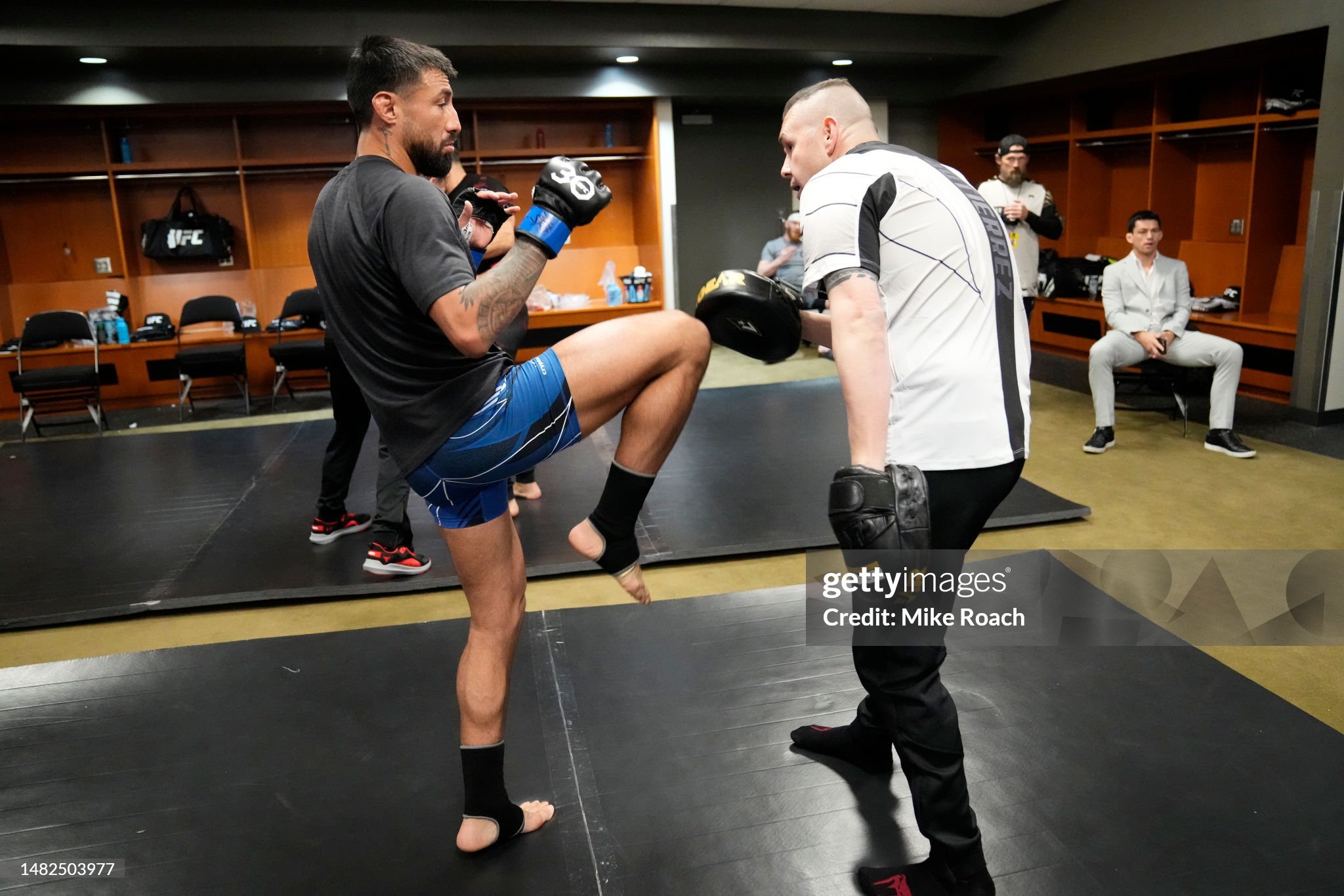 Chris Gutierrez's feet
