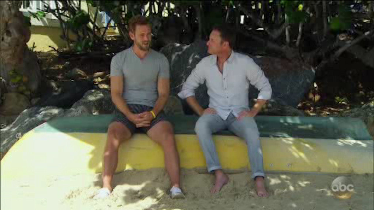 Chris Harrison's feet