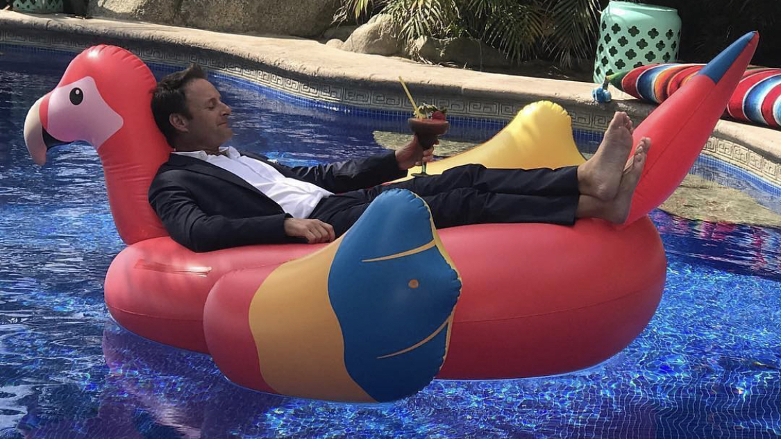 Chris Harrison's feet