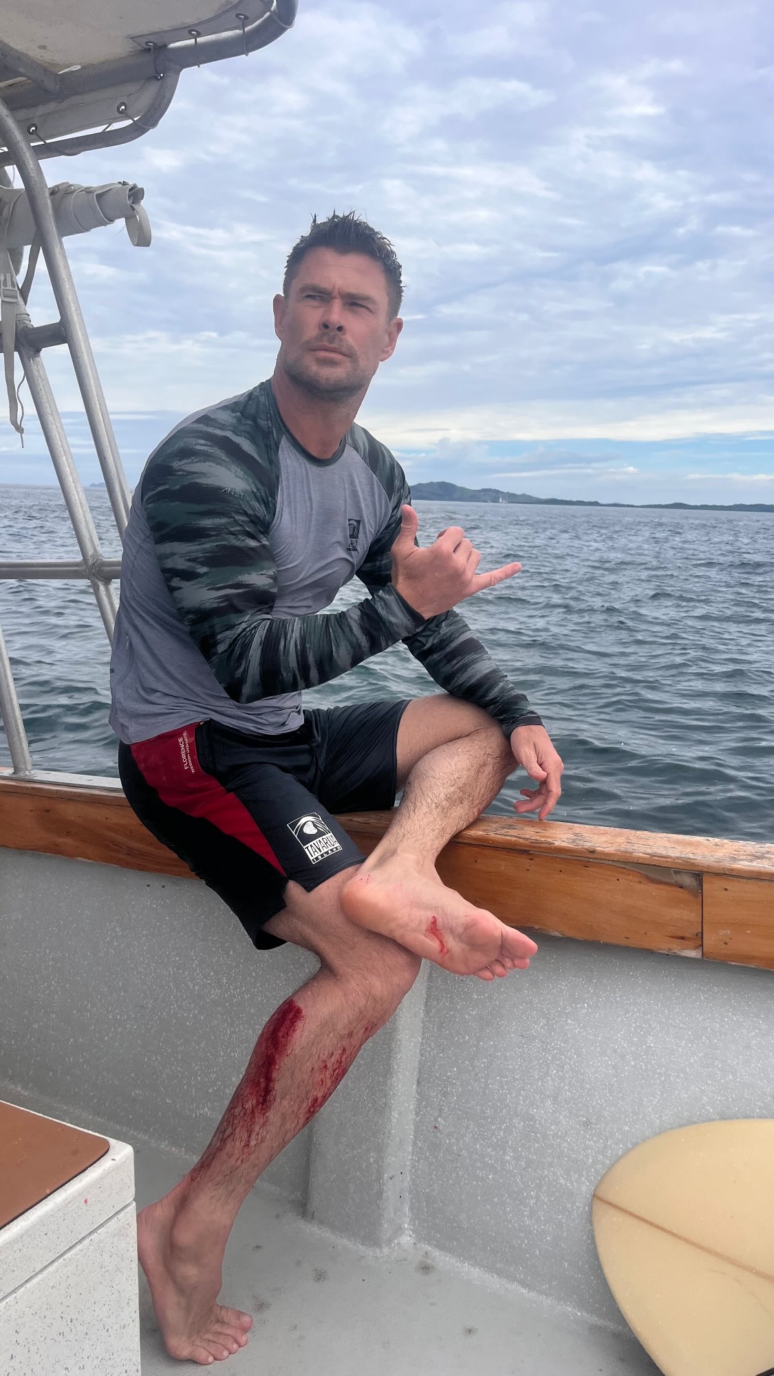 Chris Hemsworths Feet
