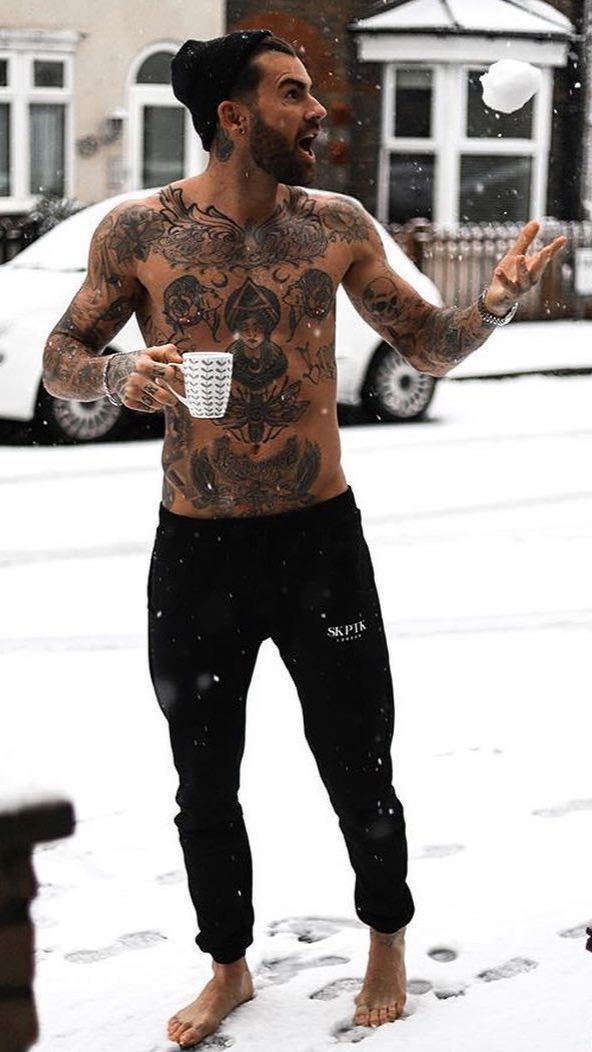 Chris Perceval's feet