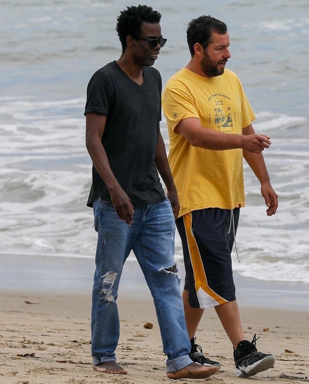 Chris Rocks Feet