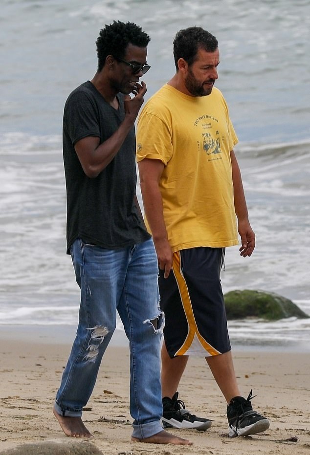 Chris Rocks Feet