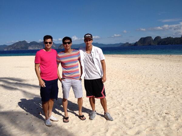 Chris Tiu's feet