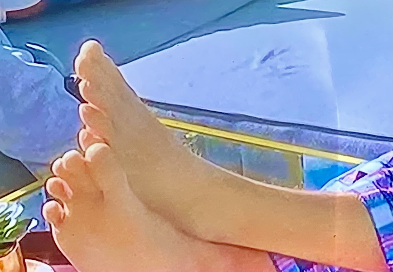 Christopher Shulstad's feet