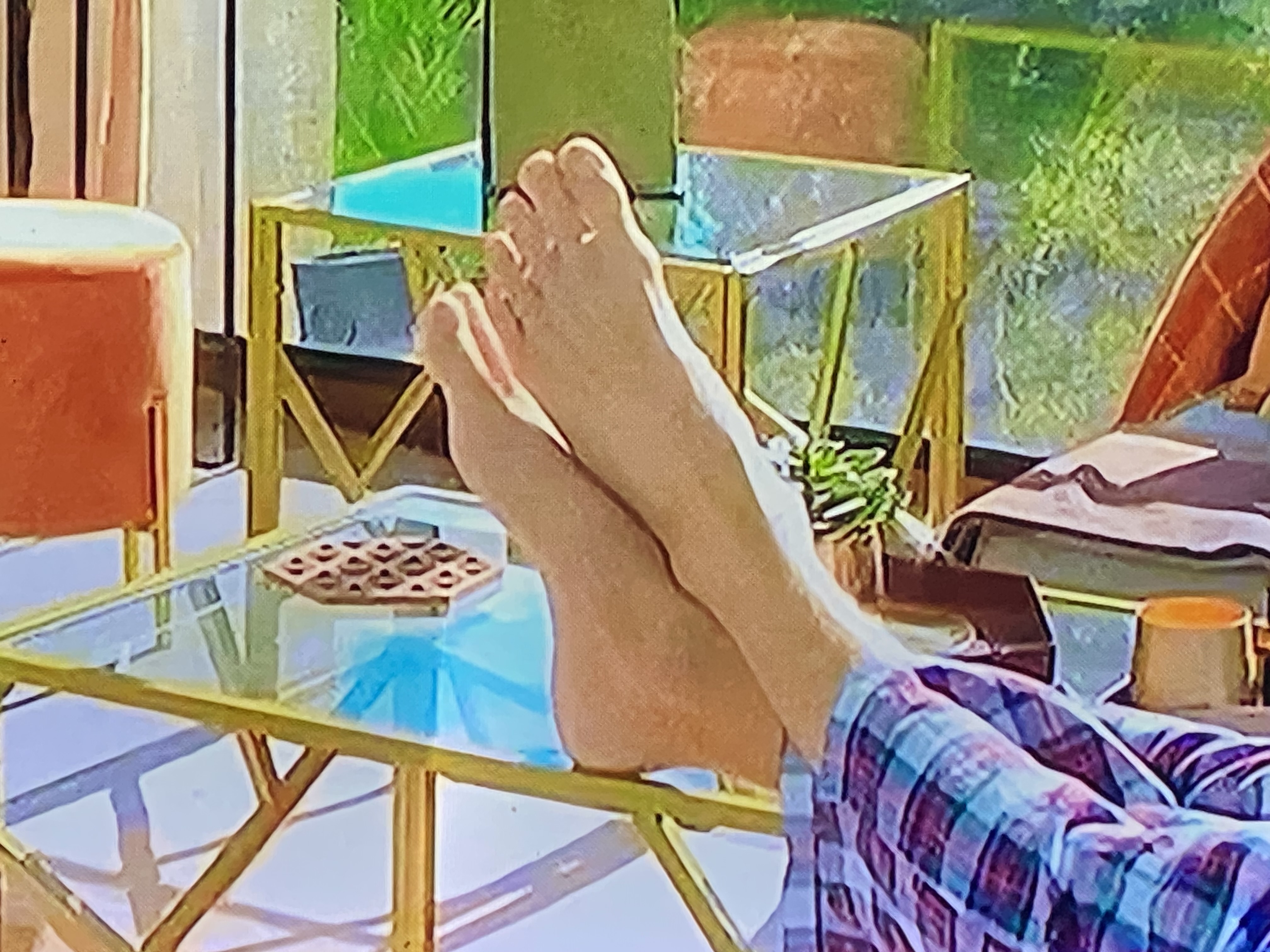 Christopher Shulstad's feet