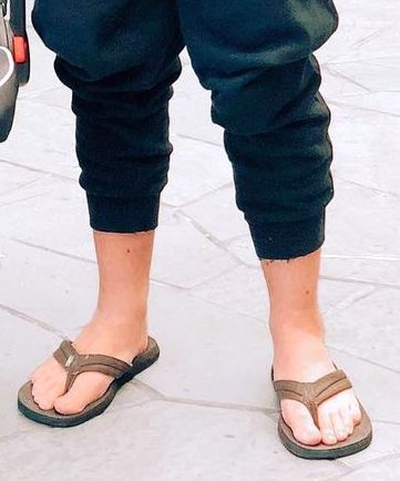 Ciarán McCarthy's feet
