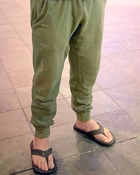 Ciarán McCarthy's feet