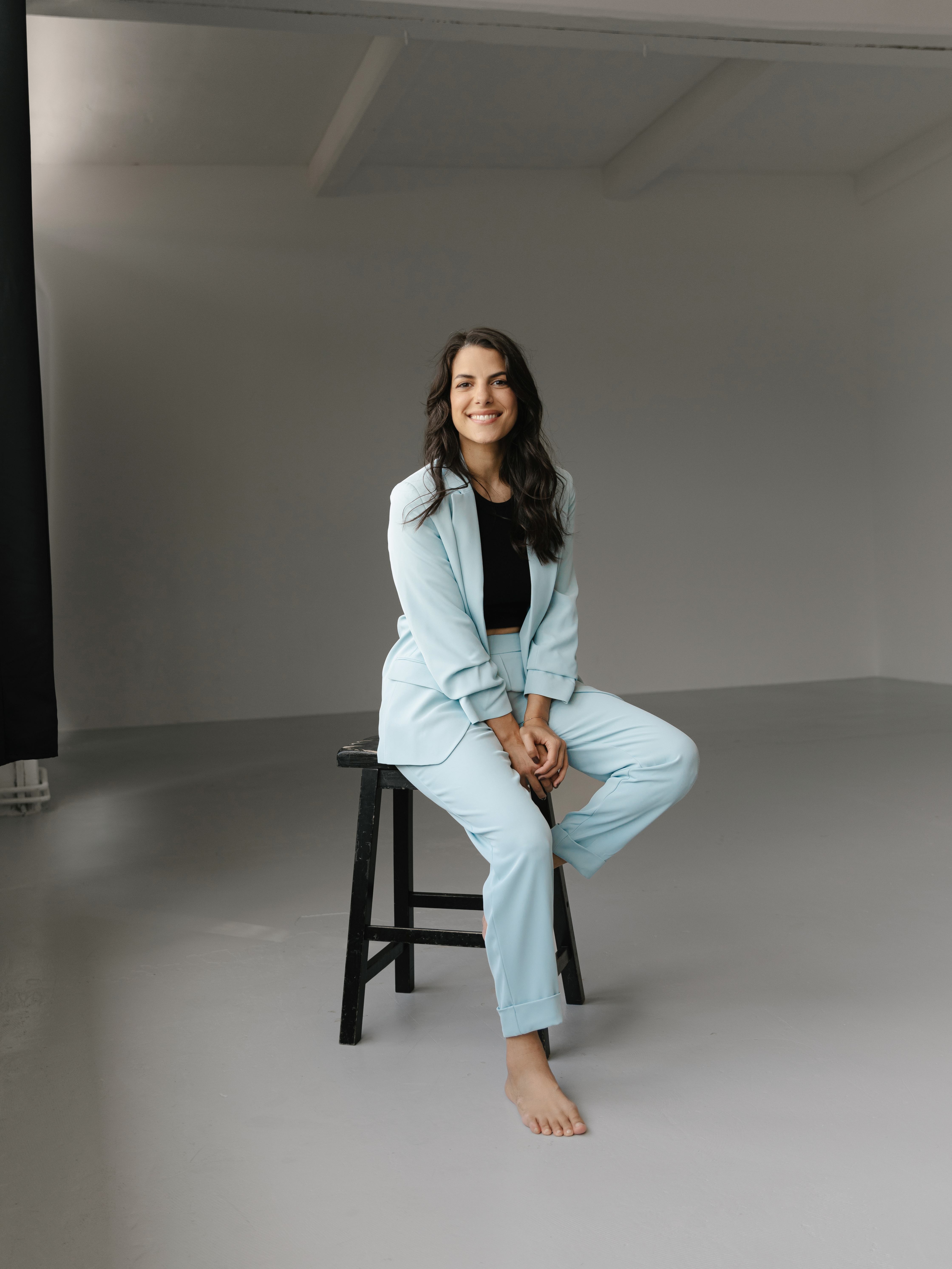 Clarissa Corrêa da Silva's feet