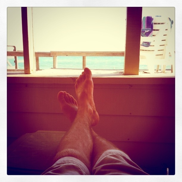 Connor Hammond's feet