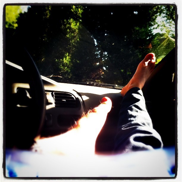 Connor Hammond's feet