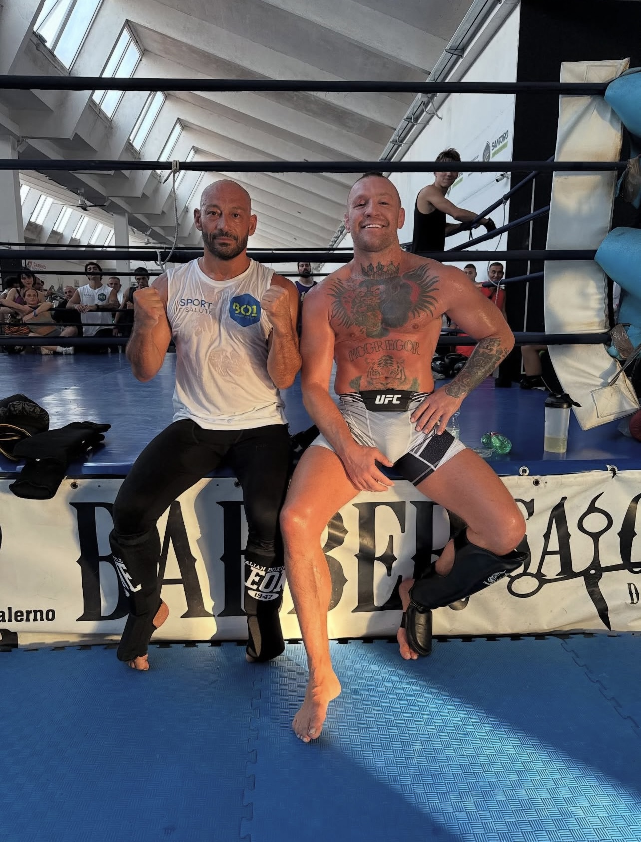 Conor McGregor's feet
