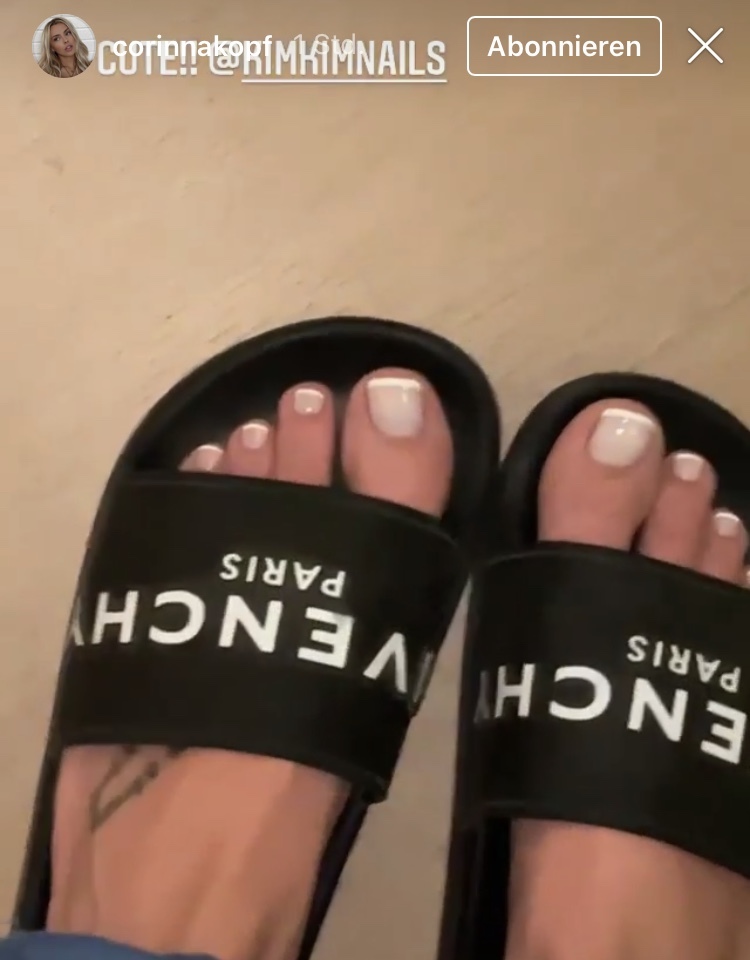 Corinna Kopfs Feet 