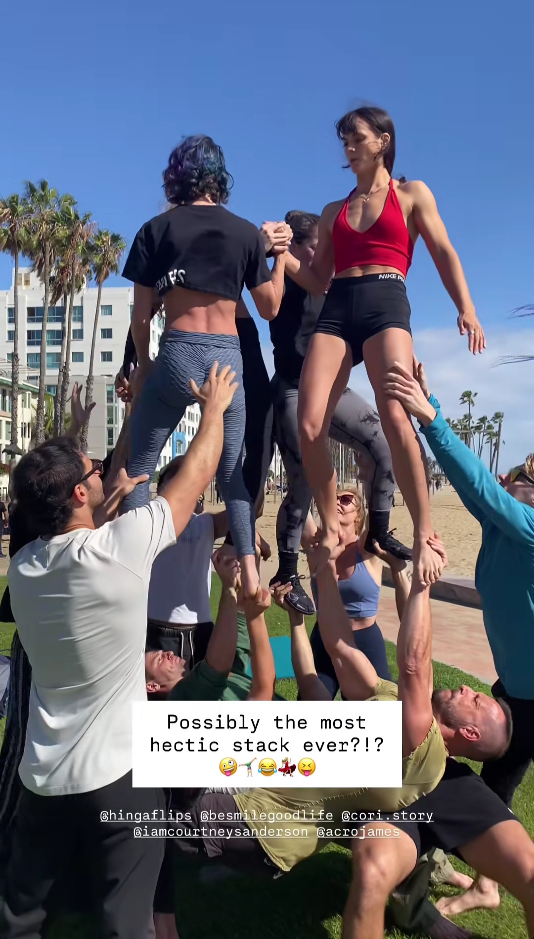 Corinne Nicewick's feet