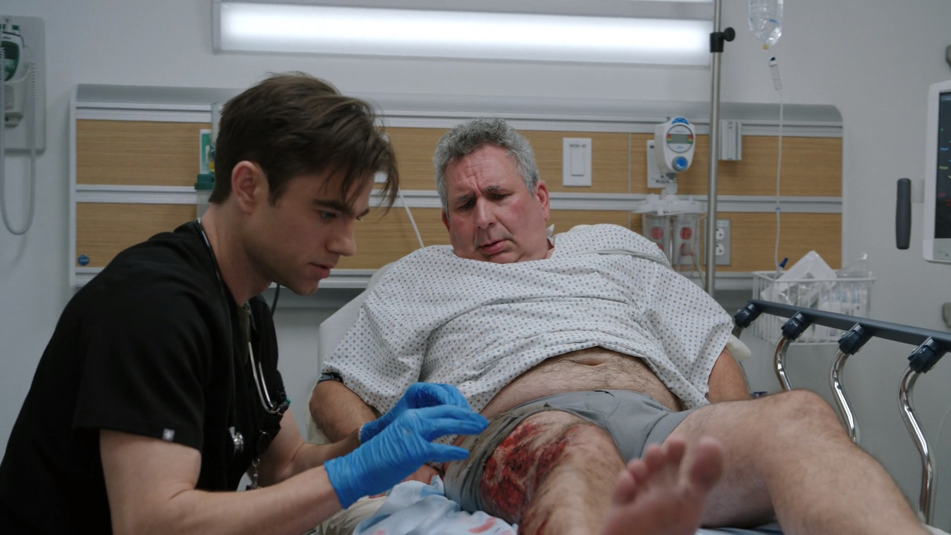 Craig Cackowski's feet