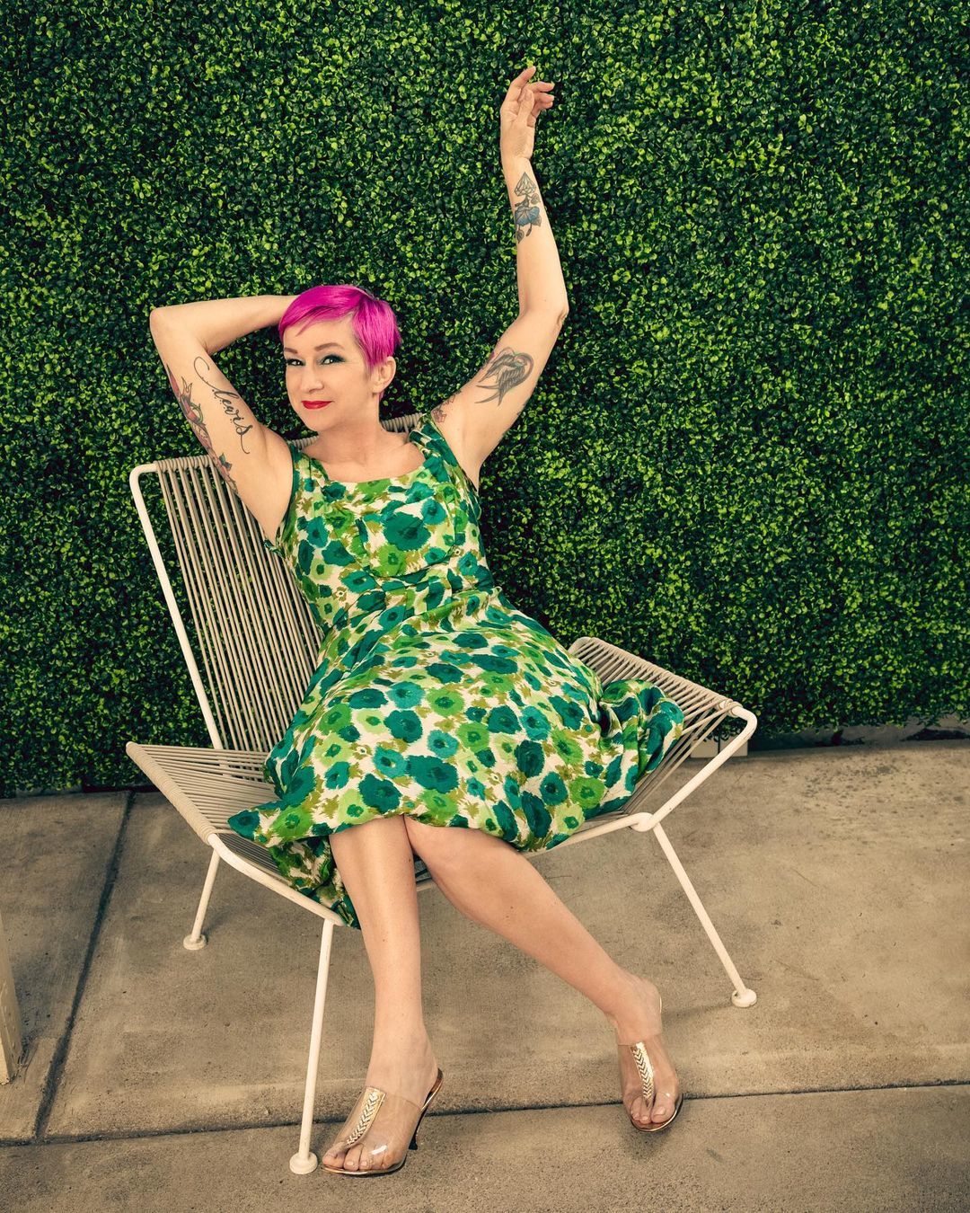 Crystal Lewis's feet