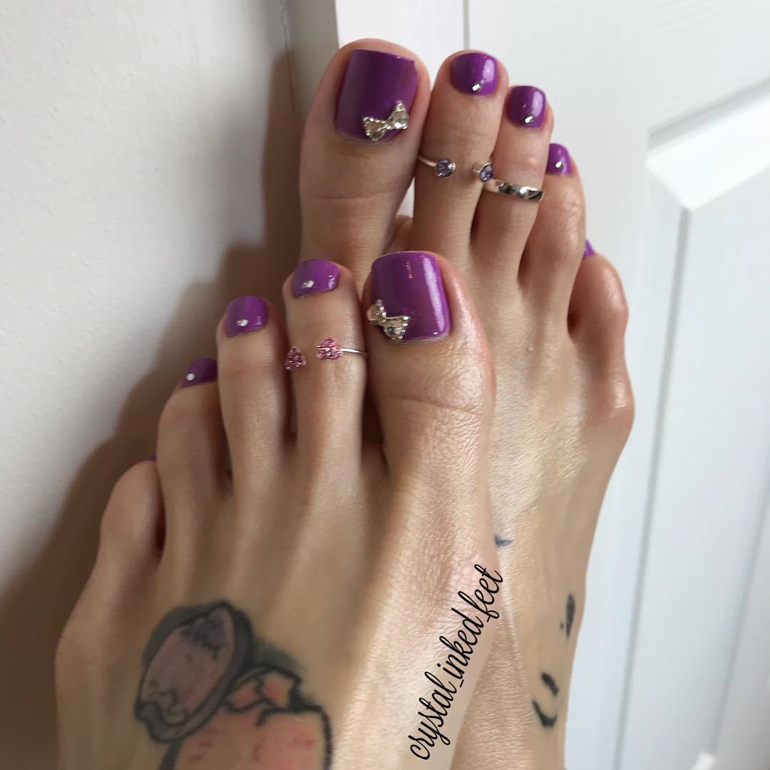 Crystal Inkeds Feet I Piedi Di Crystal Inked Celebrities Feet 2023