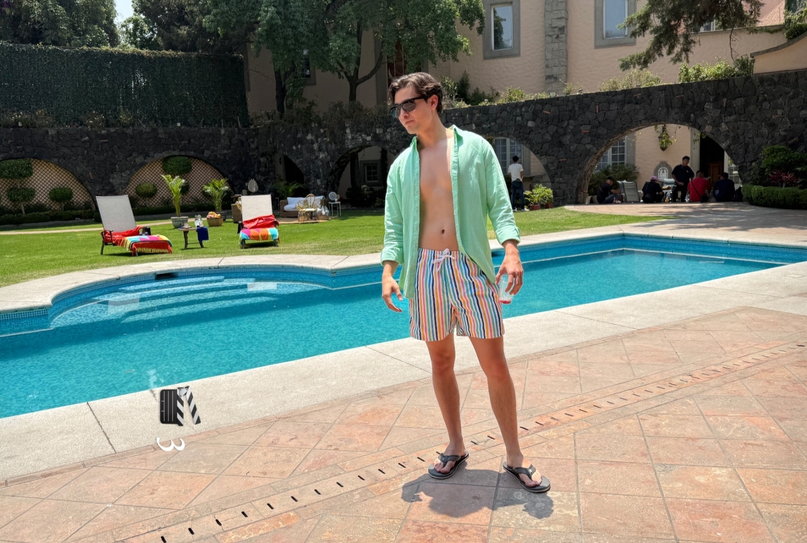 César Acosta's feet