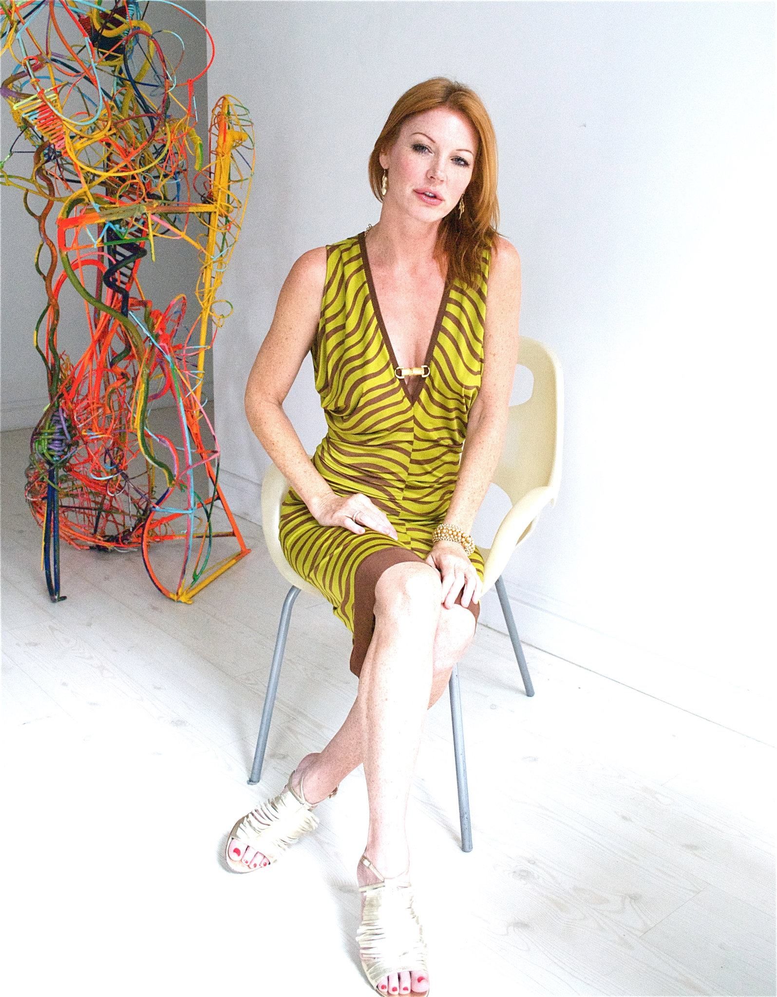 Cynthia Basinet's feet