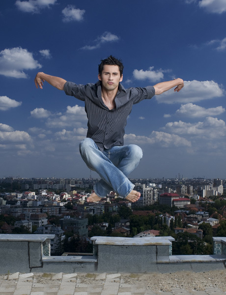 Dan Balan's feet