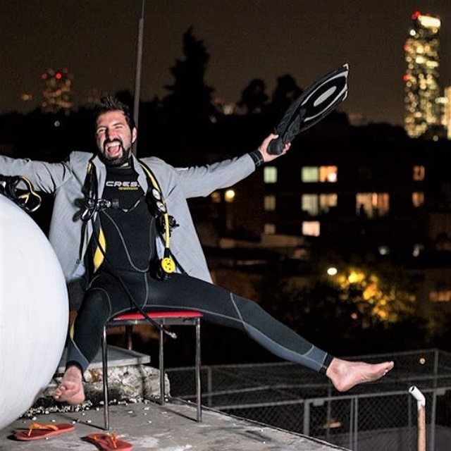 Daniel Ducoing's feet