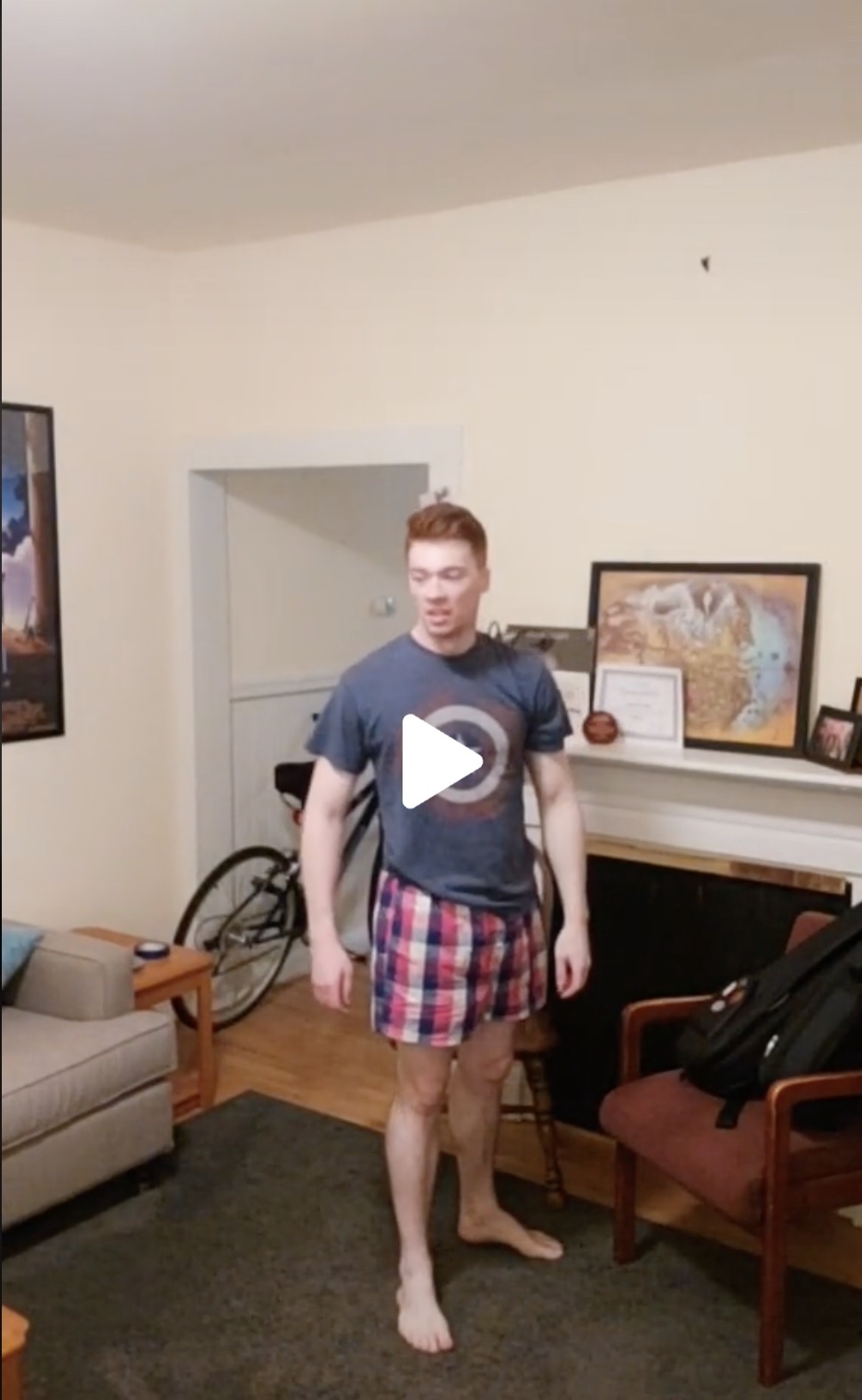 Daniel Ferguson's feet