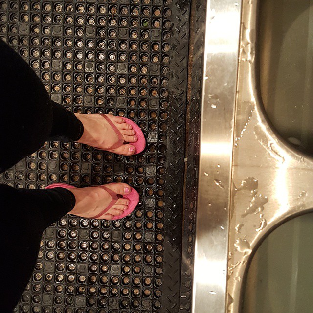Danielle Schamp's feet
