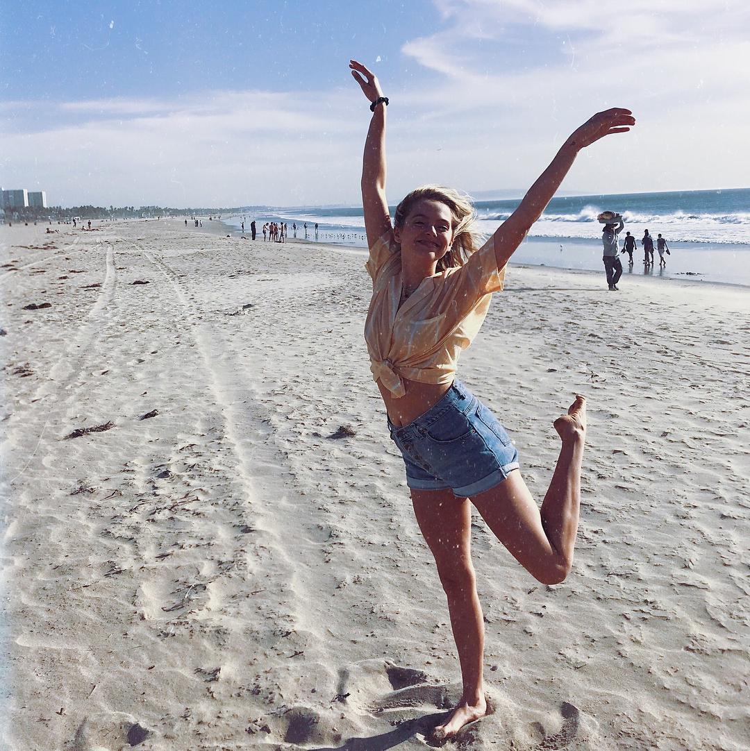 Darby Walker's feet