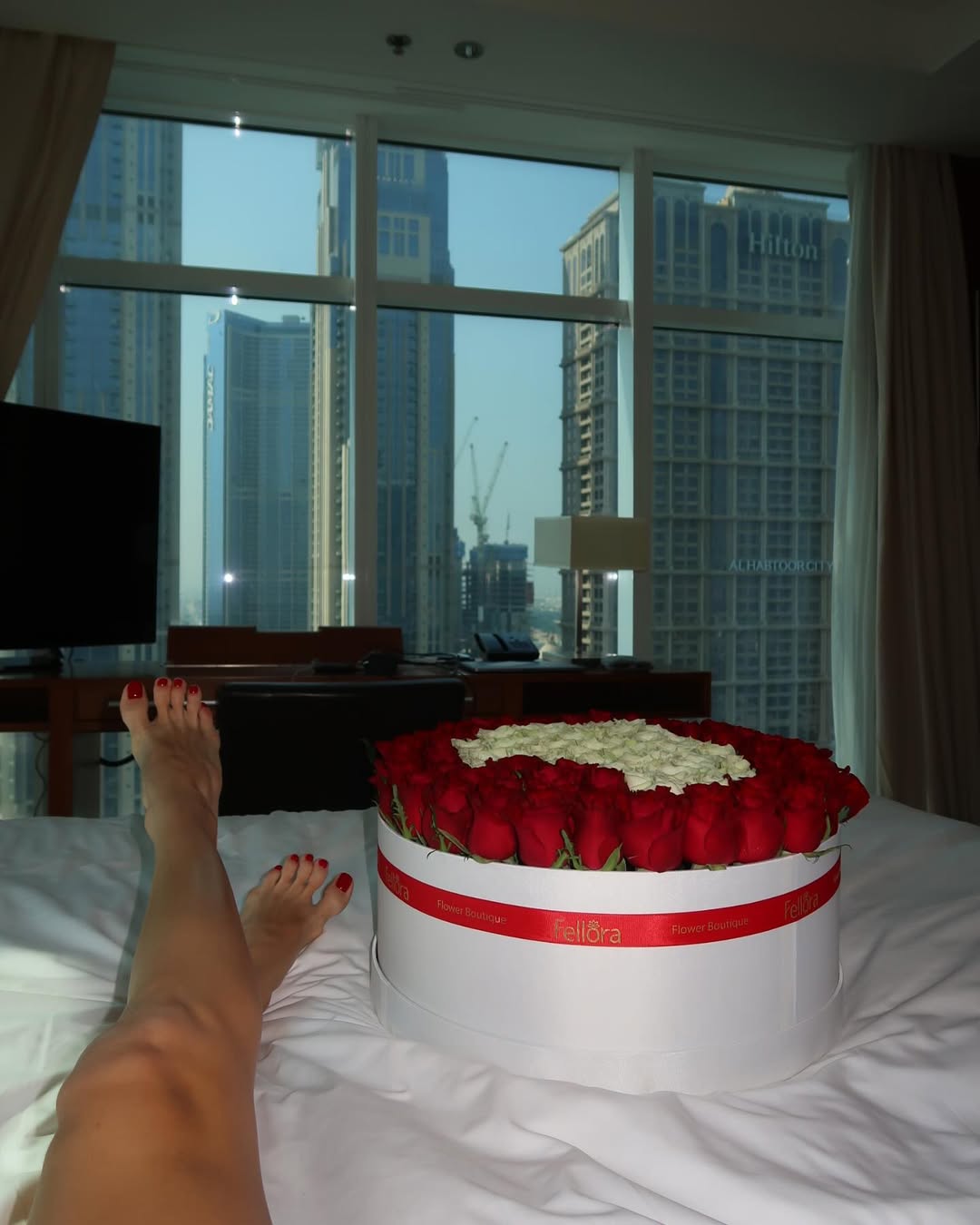 Daria Verys's feet