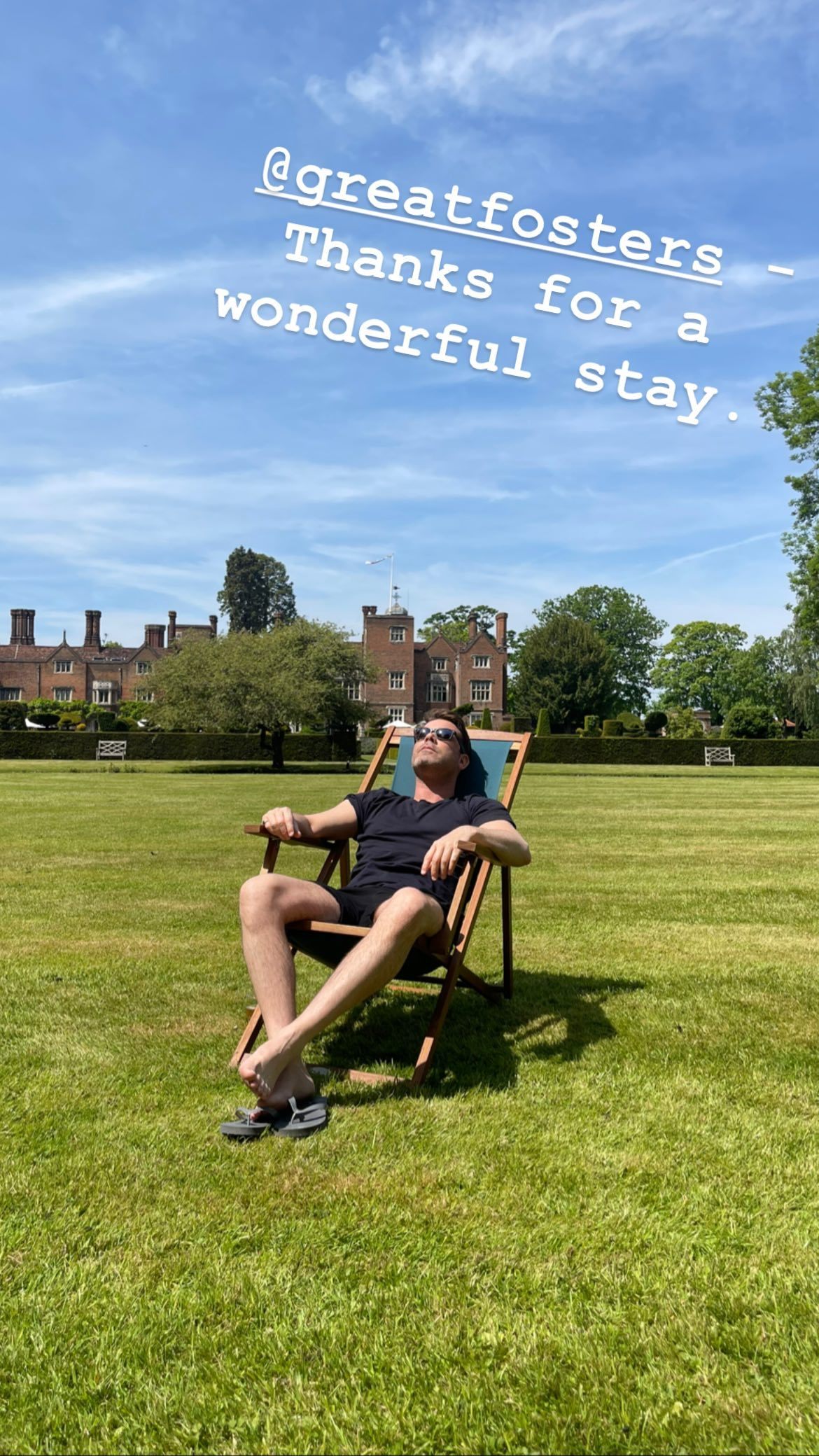 Dave Berry's feet