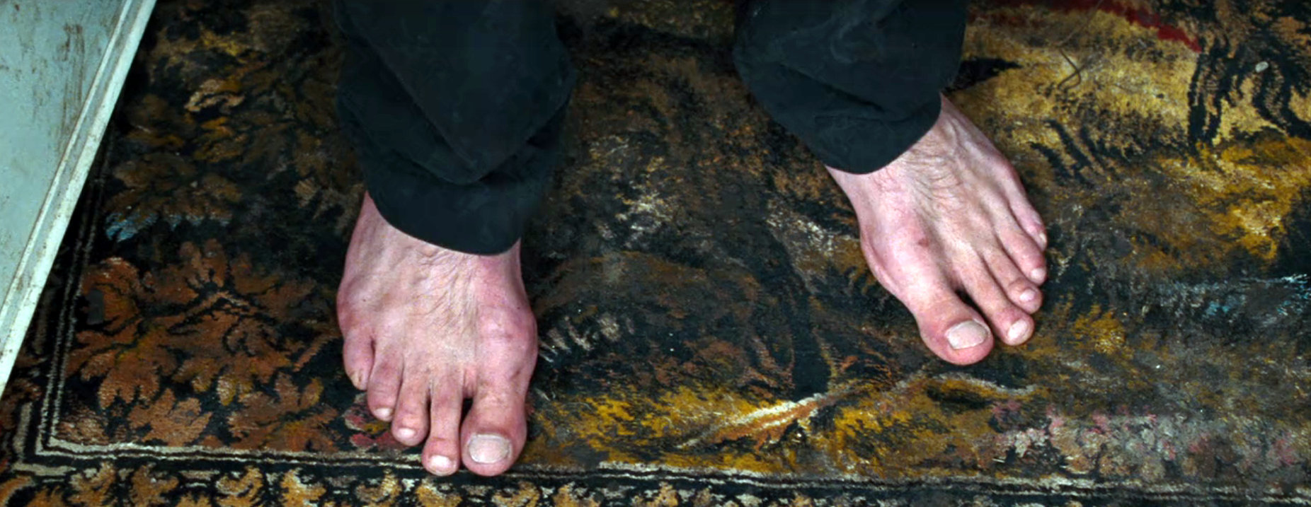 David Burke's feet