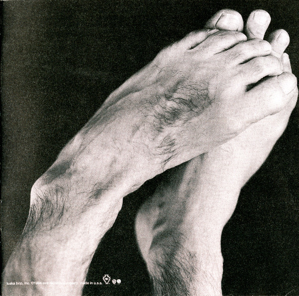 David Byrne's feet