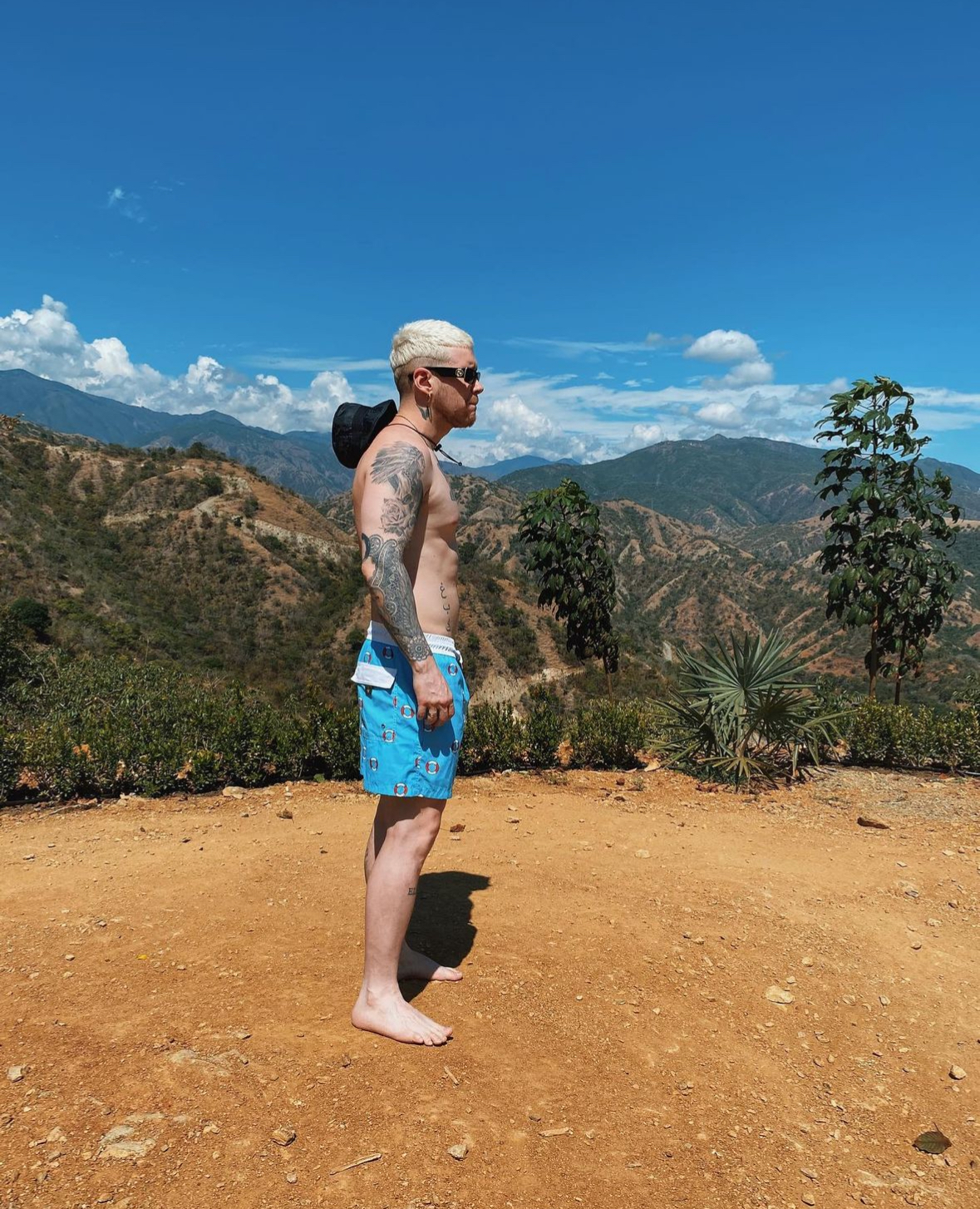 David Escobar's feet