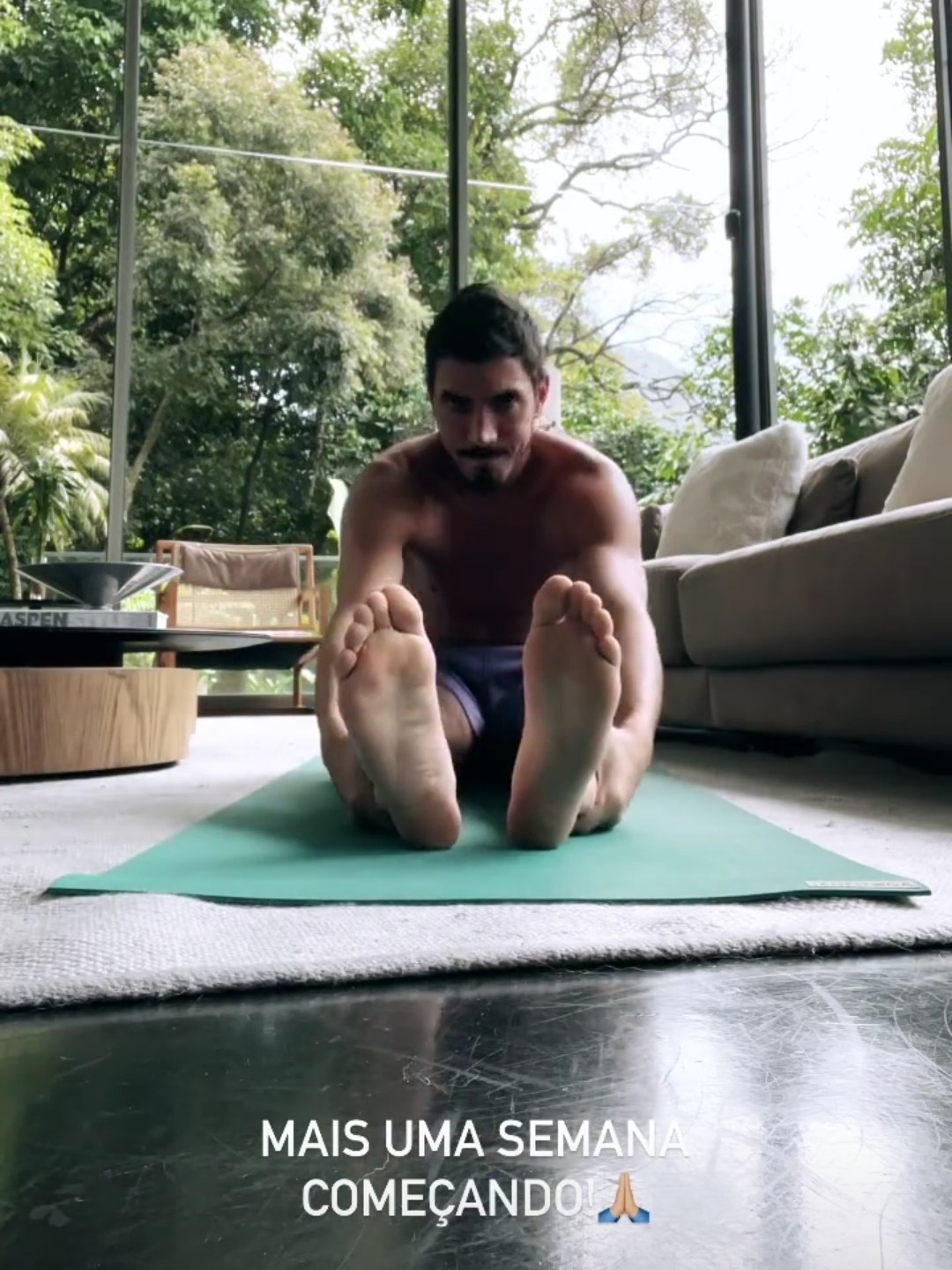 David Gabriel's feet